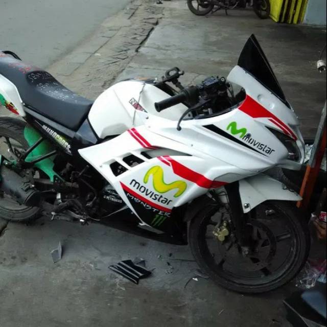 Jual Fairing Vixion New Byson Cb 150 R 150R Verza Mega Pro mono Vixion ...