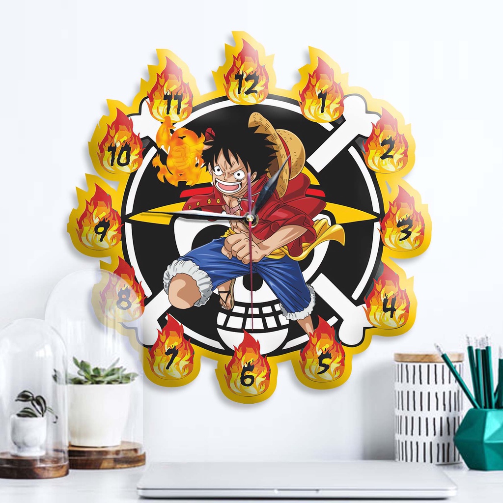 Jual Jam Dinding Harga Terbaik Februari 2022 UKIRAN Karakter Wall Clock ...