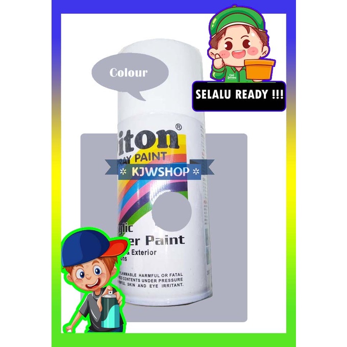 Jual PP Primer Grey 8020 Diton Cat Semprot Spray Dasar 300cc Spet 300 ...