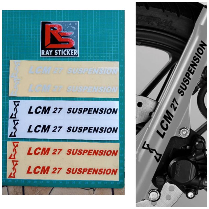 Jual STICKER CUTTING SHOCK LCM 27 SEPASANG | Shopee Indonesia