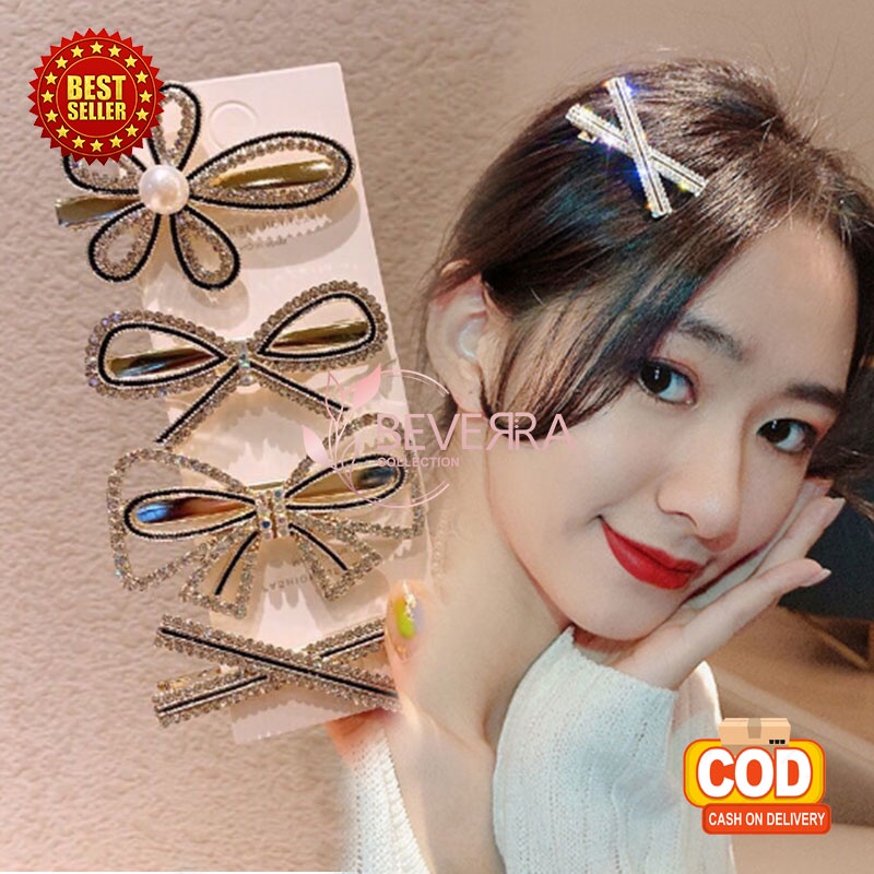 Jual JEPIT RAMBUT KOREA WANITA DEWASA RETRO ELEGANT AKSESORIS RAMBUT ...