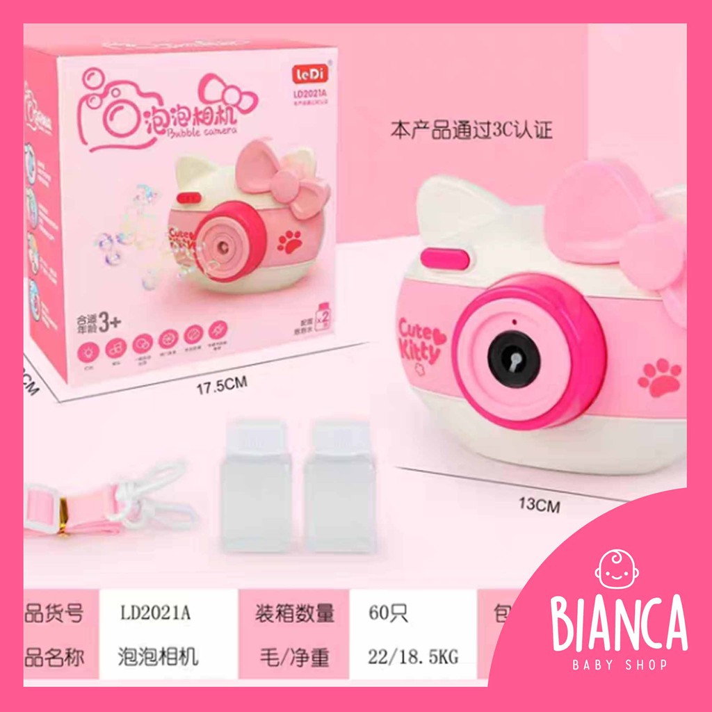 Jual BIANCA - Bubble Camera Hello Kitty / Bear | Shopee Indonesia