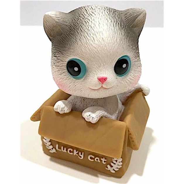 Jual miniatur KUCING GEMBUL CHUBBY CAT JUAL SATUAN / SET | Shopee Indonesia