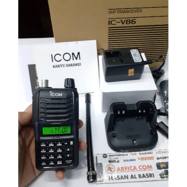 Jual HT ICOM IC V86 ORIGINAL RESMI - JUAL HT ICOM V86 VHF ORIGINAL | Shopee Indonesia