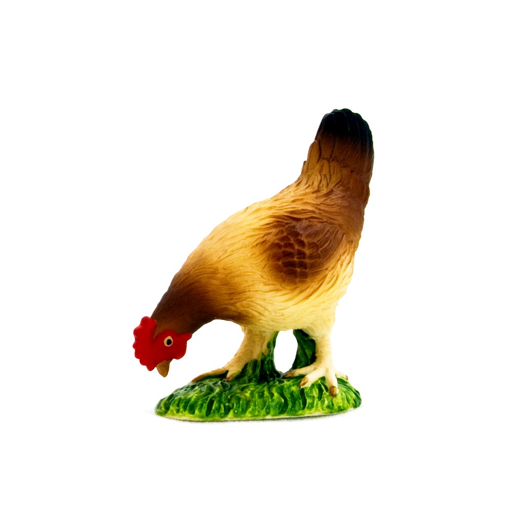 Jual Mojo Fun Hen Eating / Ayam Betina - Farmland Collection | Shopee ...