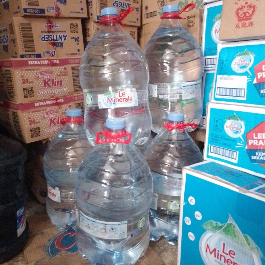 Jual LE MINERALE galon - 15 Liter | Shopee Indonesia