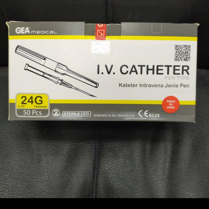Jual Iv catheter Gea No.24G | Shopee Indonesia Jual Iv catheter Gea No.24G | Shopee Indonesia