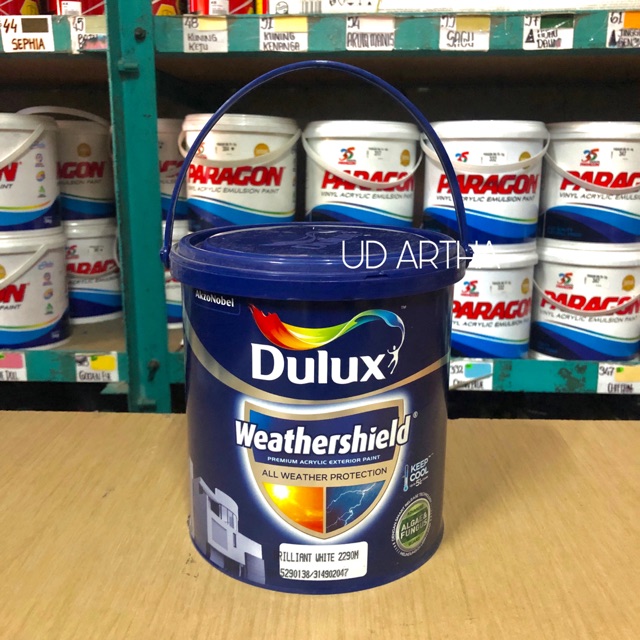 Jual Dulux Weathershield 2 5 Liter Cat Tembok Eksterior Tahan Cuaca