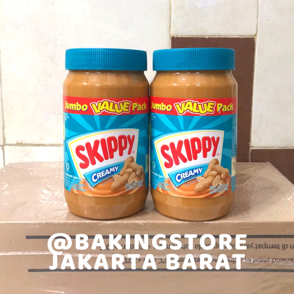 Jual Skippy Creamy Peanut Butter 1 Kg Selai Kacang | Shopee Indonesia