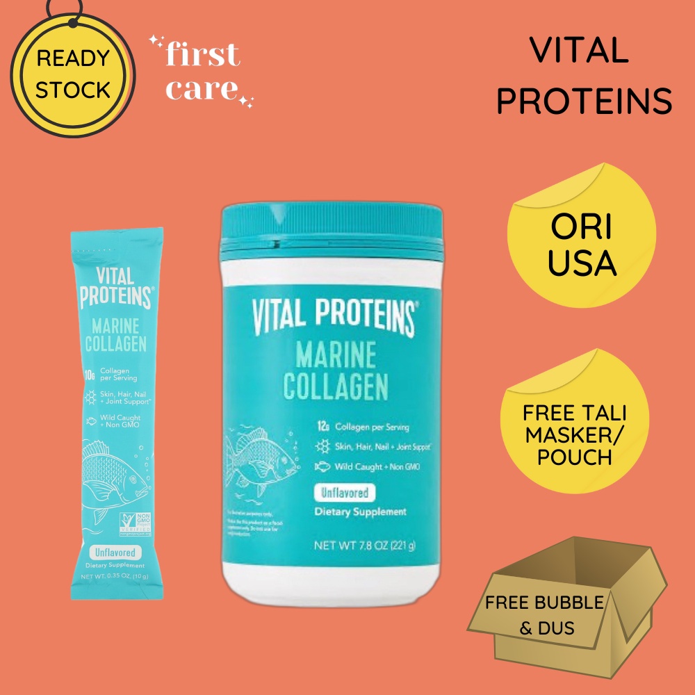 Jual VITAL PROTEINS Marine Collagen Wild Caught Cod Unflavored Bubuk ...
