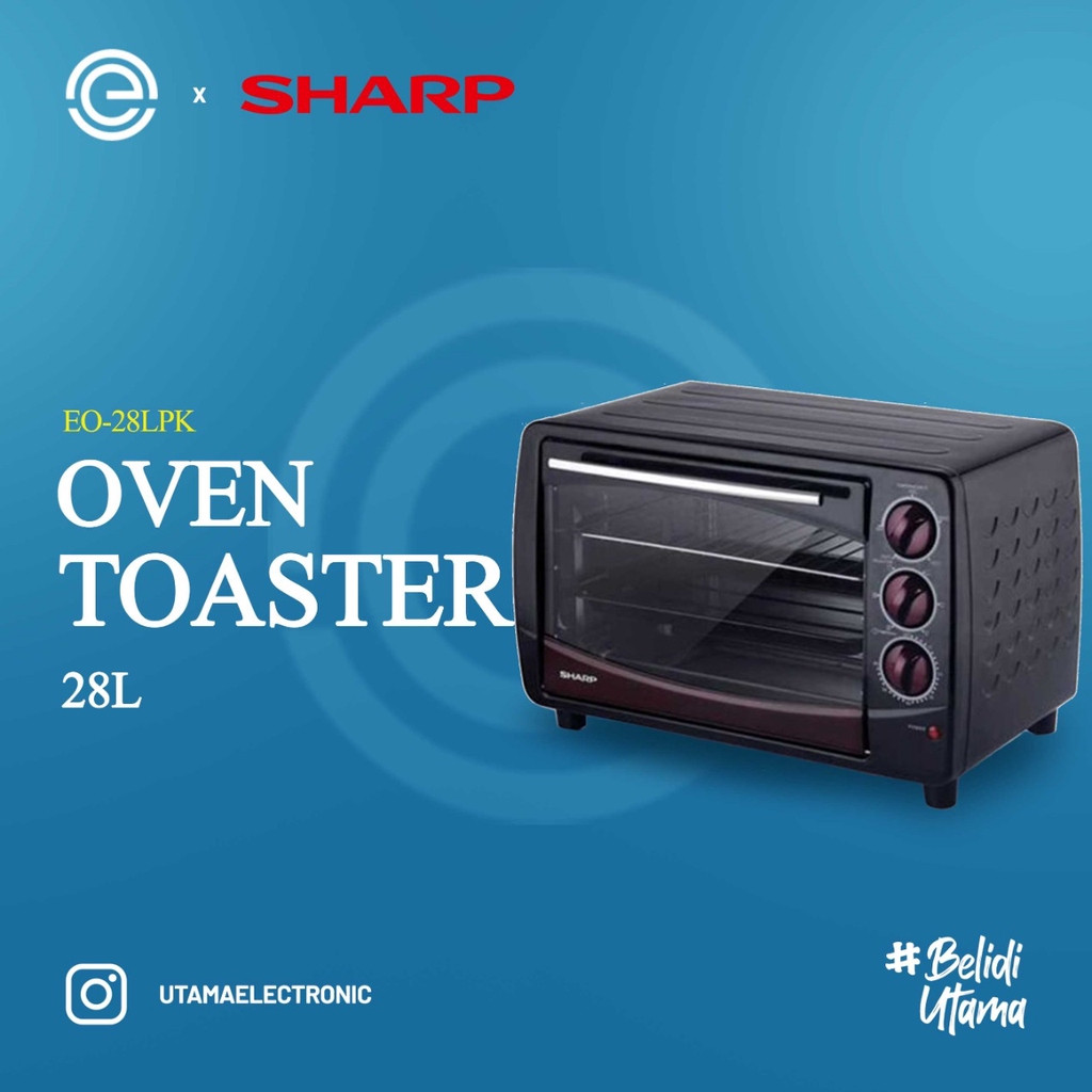 Jual SHARP Oven Toaster 28 Liter - EO-28LPK | Shopee Indonesia