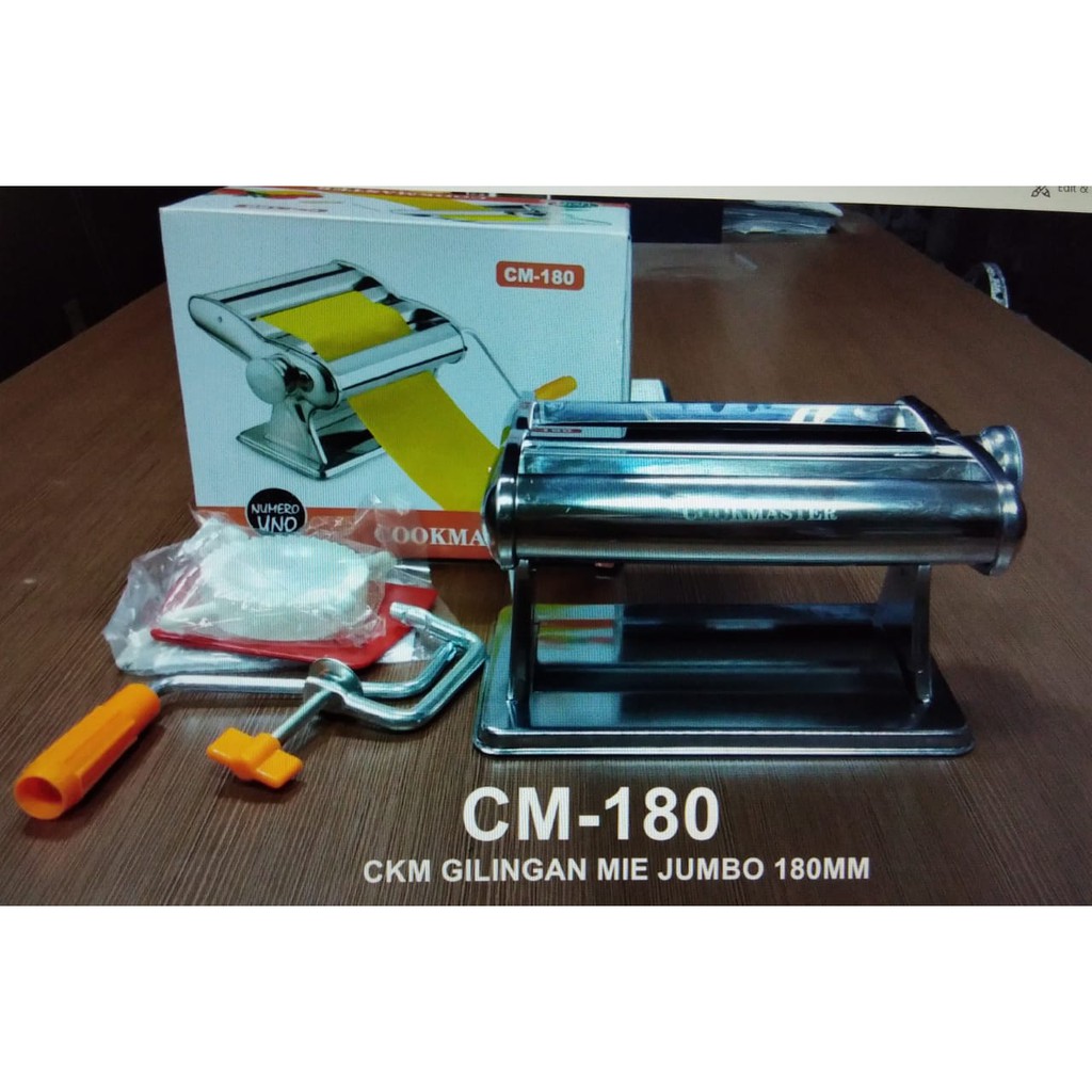 Jual COOKMASTER Gilingan Mie Jumbo 180mm - CM180 | Shopee Indonesia