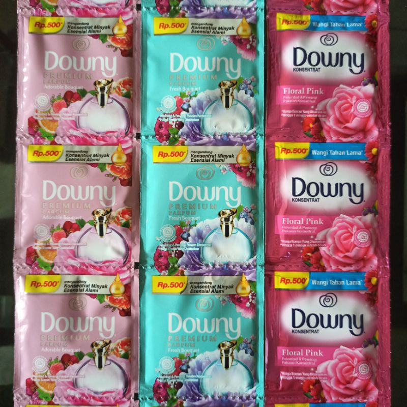 Jual Downy Renceng 500 (10 ml x 12 sachet) | Shopee Indonesia