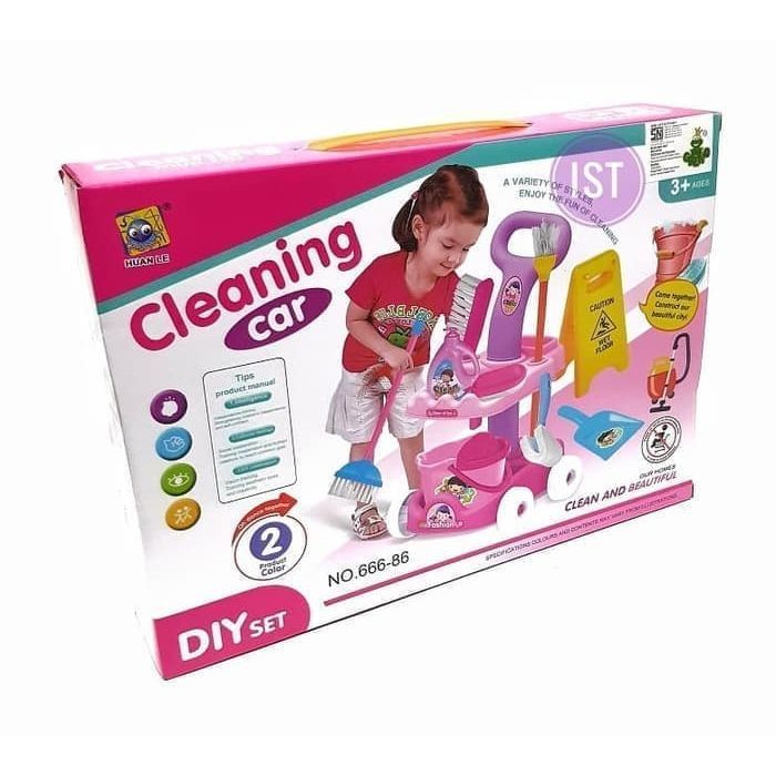 Jual Mainan Anak - Anak Cleaning Car Mainan Alat Kebersihan Anak ...