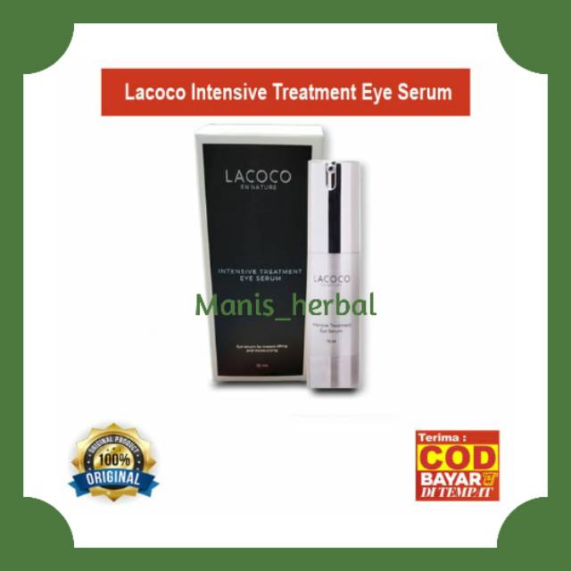 Jual ( COD ) LACOCO EYE CARE NASA SERUM PENGHILANG MATA PANDA | Shopee ...