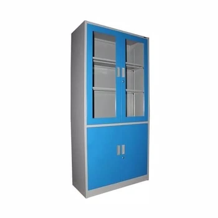 Jual Lemari Kaca Kombinasi Kozure Lemari File Lemari Kerja Kantor Murah ...