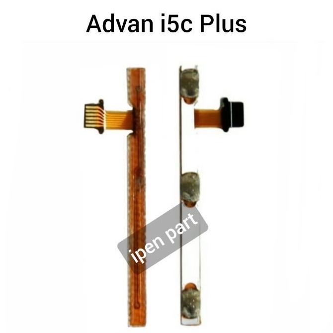 Jual Flexible Tombol On Off Volume Advan i5c Plus Original Switch Power Button TFP | Shopee ...