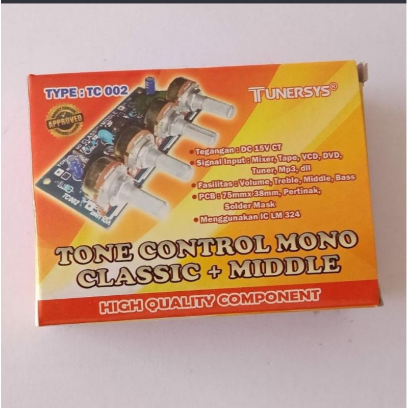 Jual kit tone control mono classic plus middle tunersys | Shopee Indonesia