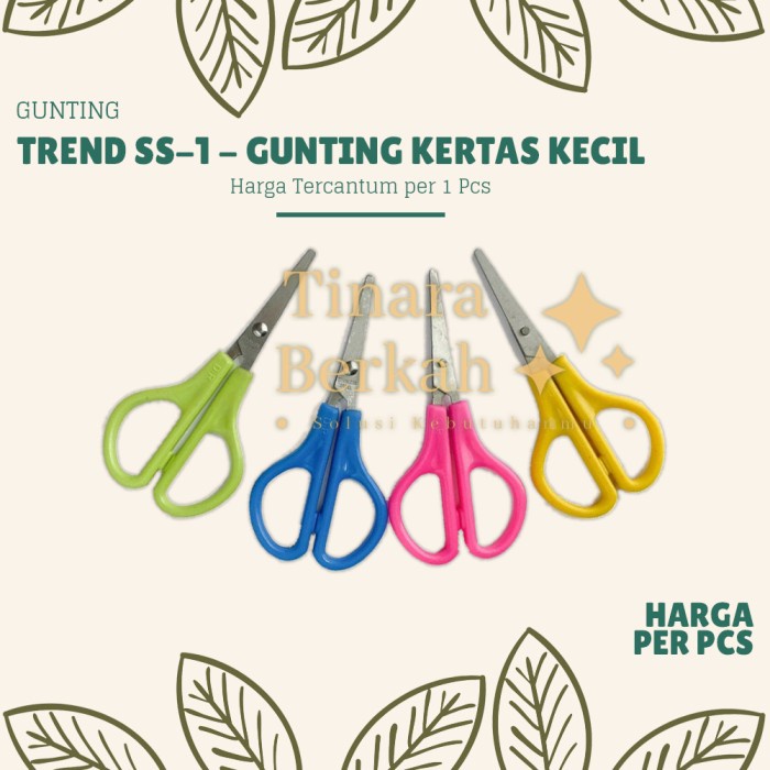 Jual Gunting Trend SS-1 / Gunting Kertas Serba Guna Murah ukuran 12 cm ...