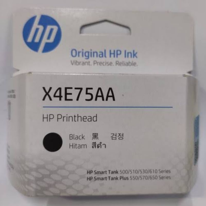 Jual Hp printhead X4E75AA Black Original untuk HPbSmart Tank ...