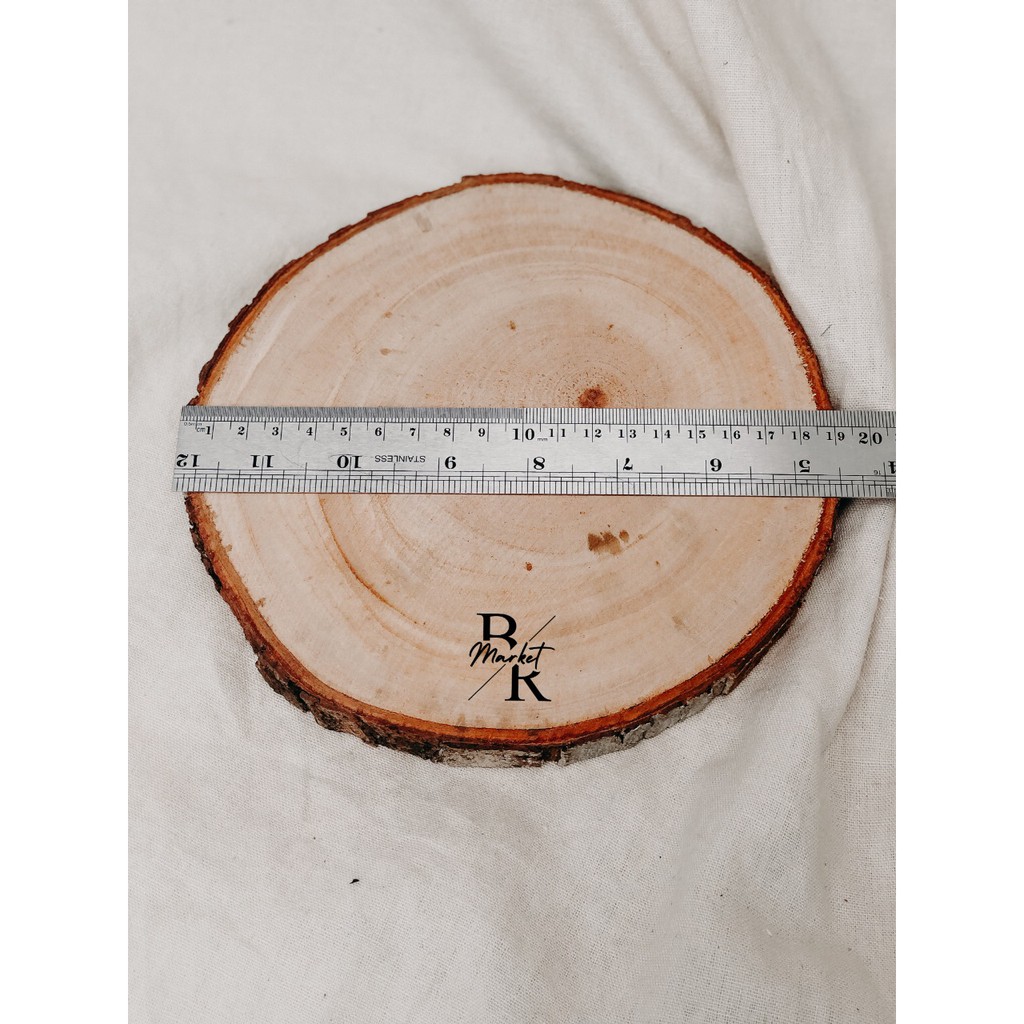Jual Wooden Slice / Potongan Kayu / Dekorasi Rustic | Shopee Indonesia