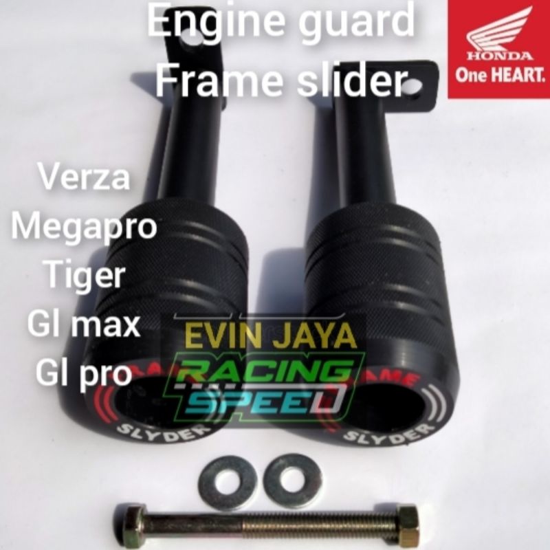 Jual frame slider/Engine guard VERZA MEGAPRO TIGER GL MAX GL PRO GL100 ...