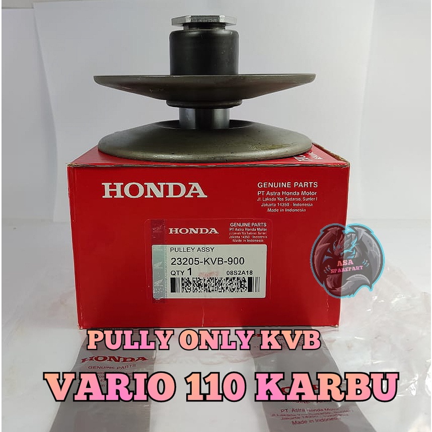 Jual PULLY ONLY HONDA KVB VARIO 110 KARBU KUALITAS ASLI ORIGINAL HONDA ...