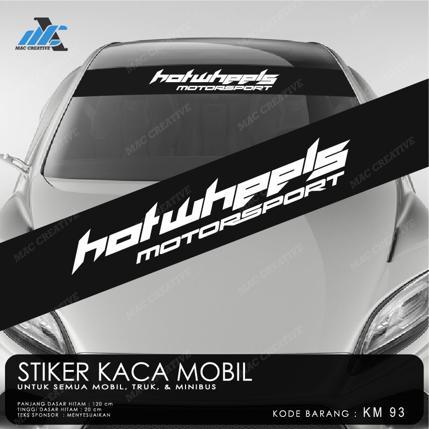Jual STIKER KACA DEPAN MOBIL SEMUA TIPE - STIKER KACA MOBIL UNIVERSAL ...