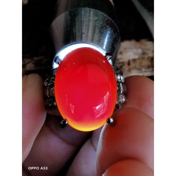 Jual batu cincin akik Yaman madu | Shopee Indonesia