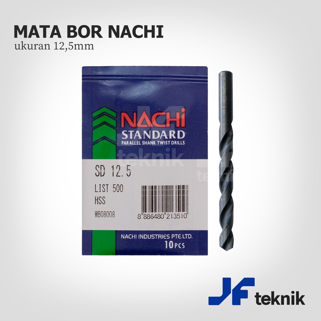 Jual Mata Bor Nachi 12,5mm | Shopee Indonesia