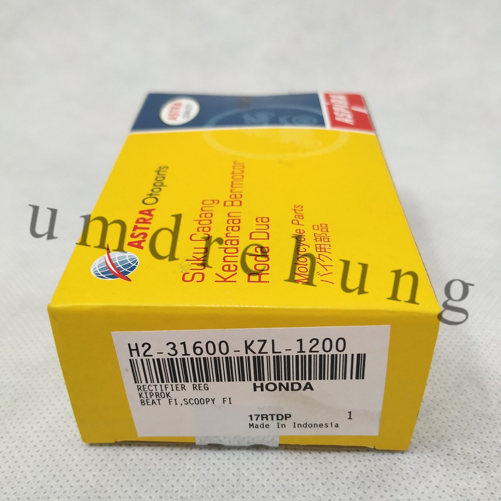 Jual Kiprok Rectifier Regulator Aspira Beat FI Scoopy FI Injeksi Yang ...