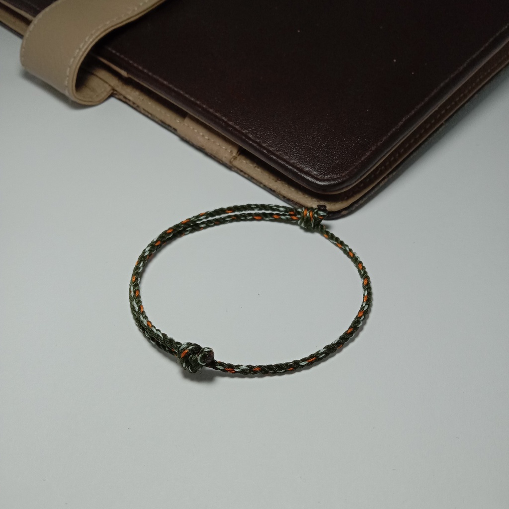 Jual Gelang tangan etnik plintir tali benang tenun pria dan wanita ...