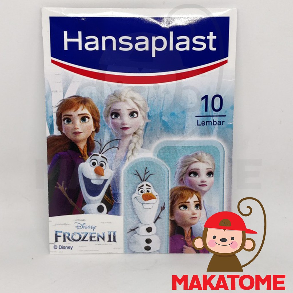 Jual Hansaplast Frozen II 10 lembar Handiplas disney bandaid plaster ...