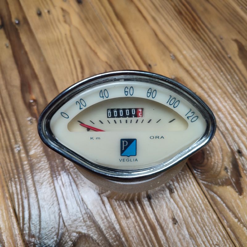 Jual SPIDO SPEEDOMETER VESPA SUPER SPRINT VBB IMPORT SPEEDOMETER OVAL ...