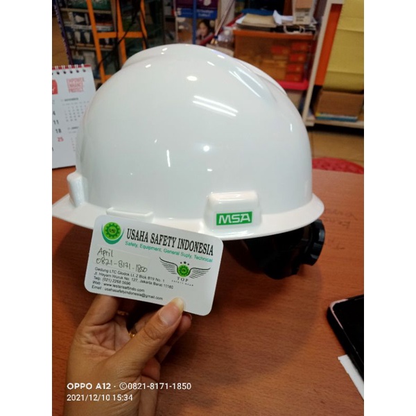 Jual Helm MSA ORI sarangan Fastrack warna putih | Shopee Indonesia