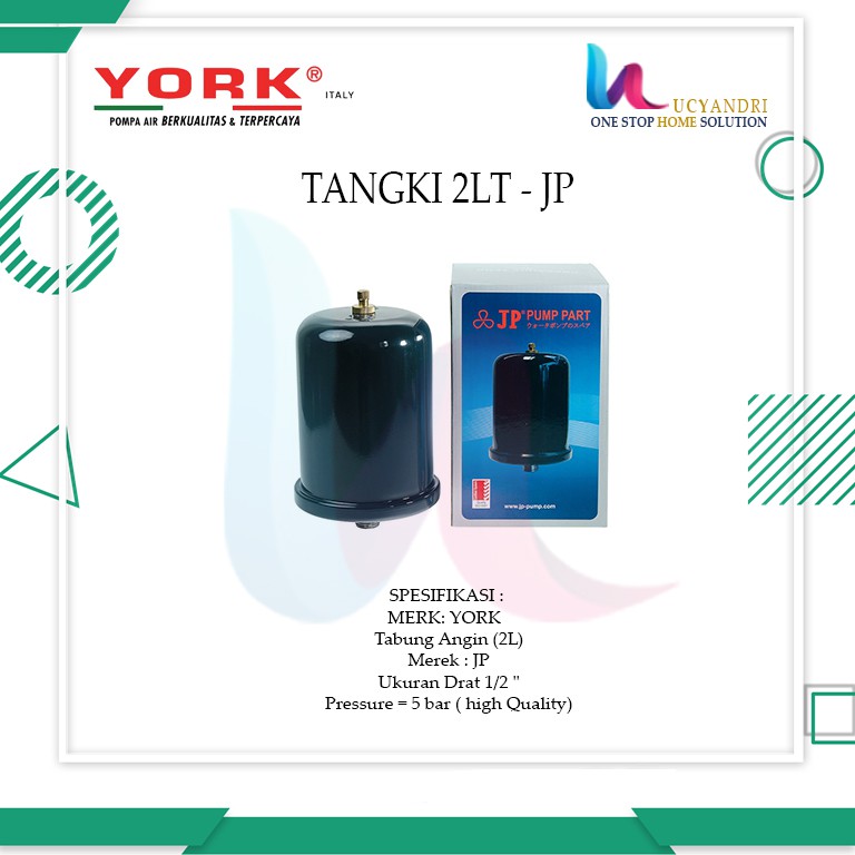 Jual Tabung / Tangki Pompa Air 2LT JP Pressure Tank | Shopee Indonesia
