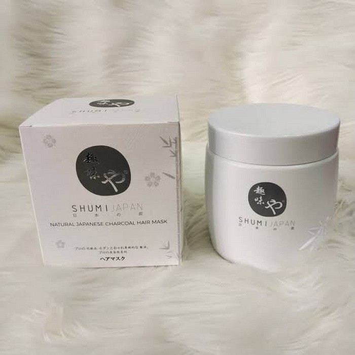 Jual Shumi Japan Natural Japanese Charcoal Hair Mask 1000ml | Shopee ...