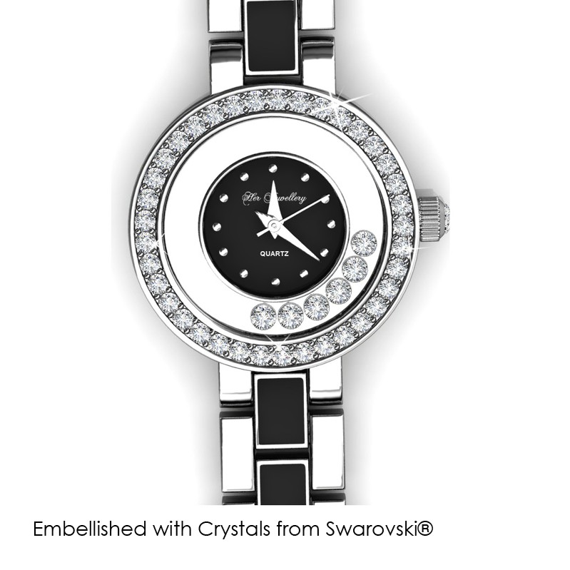 Jual Crystal Watch - Jam Tangan Crystal kristal swarovski® by Her ...