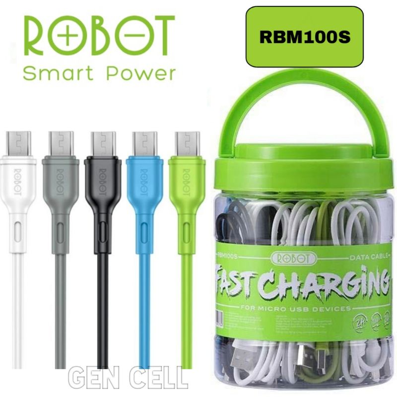 Jual Kabel Casan Kabel Data ROBOT RBM100S 2A Micro Fast Charging( 1 ... Jual Kabel Casan Kabel Data ROBOT RBM100S 2A Micro Fast Charging( 1 ...