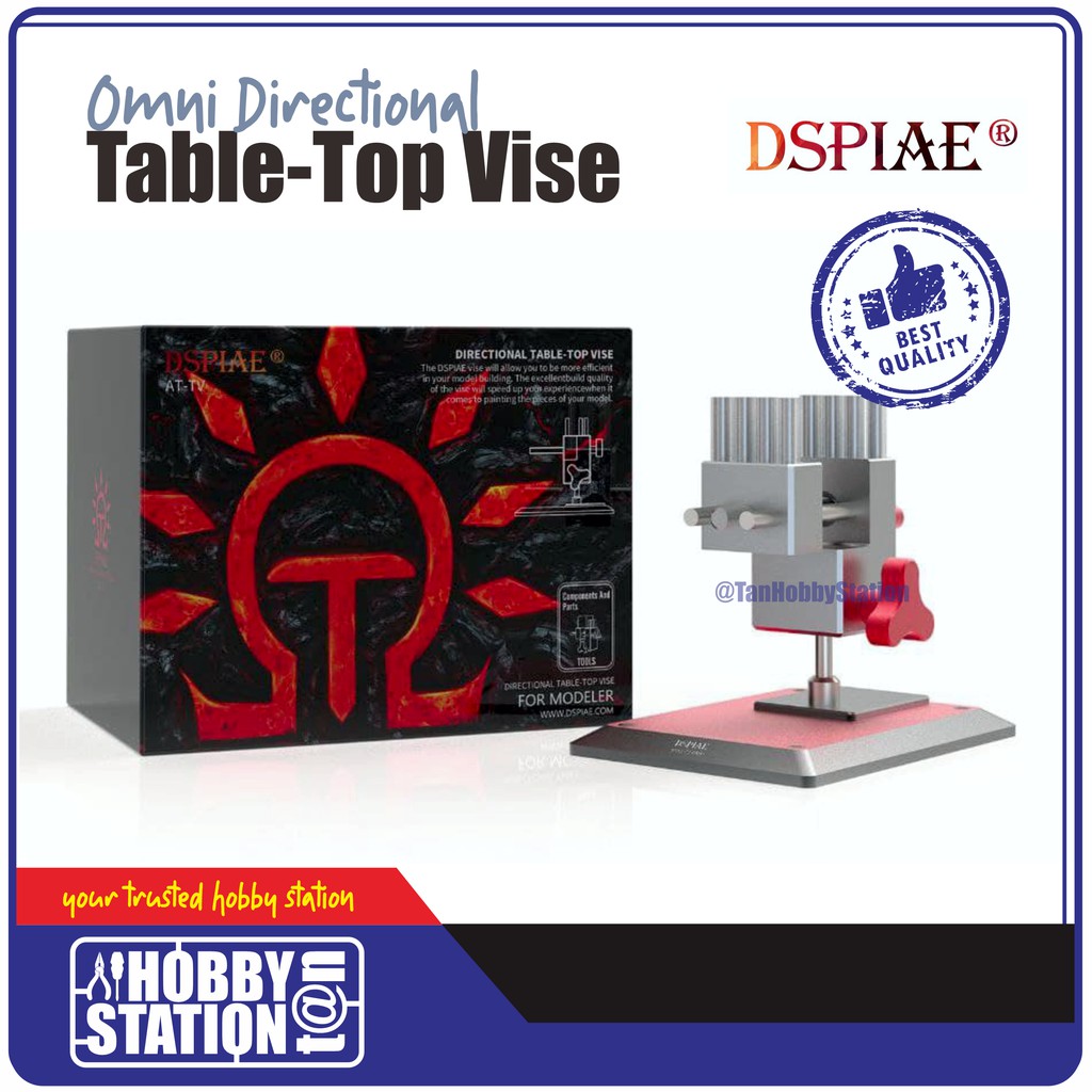 Jual DSPIAE Directional Top Table Vise - Mini Clamp Gundam Model Kit ...
