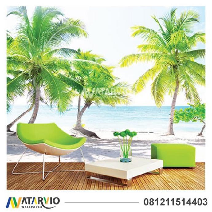 Jual Wallpaper Custom Printing - Wallpaper Dinding Custom Gambar Pantai ...
