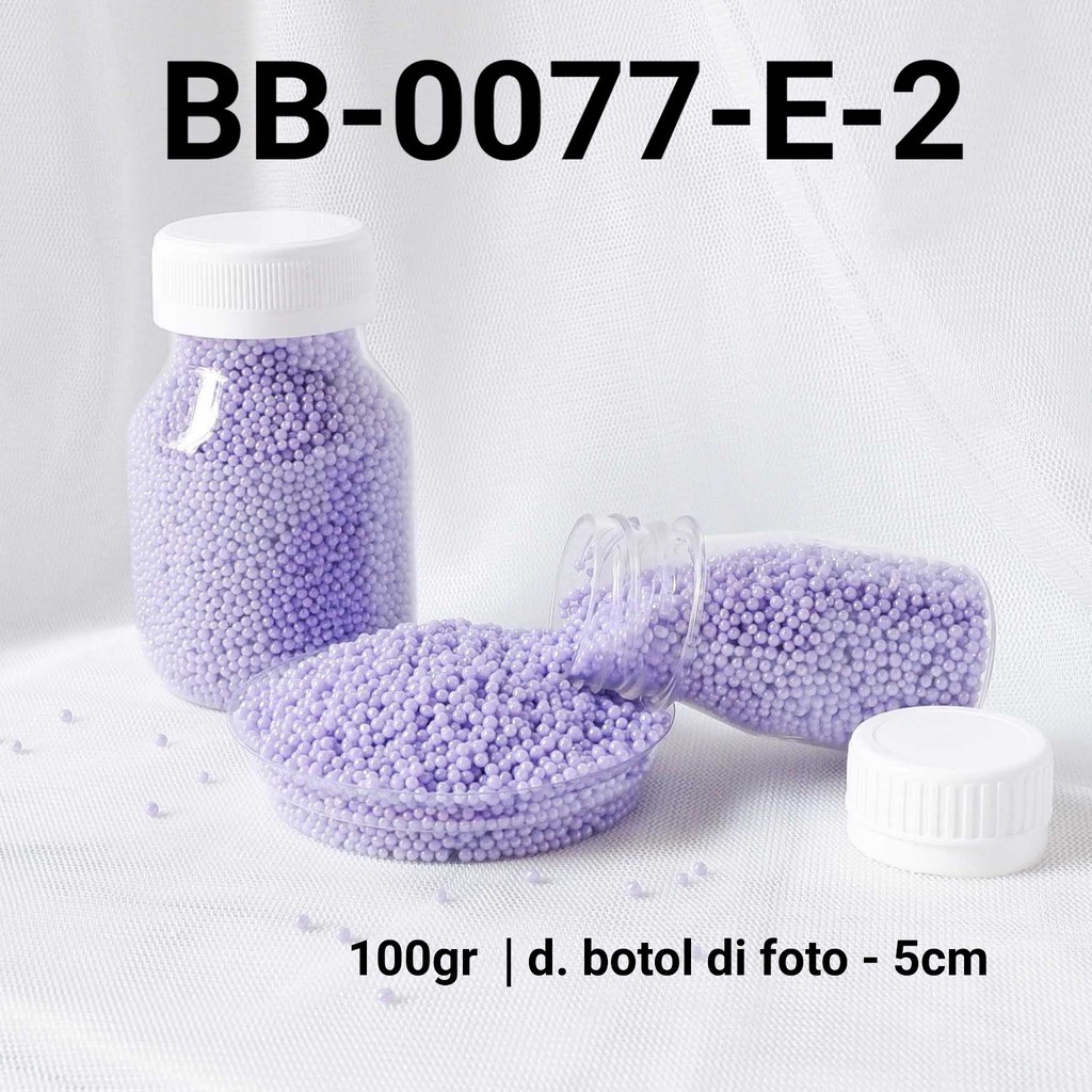 Jual BB-0077-E-2 SPRINKLES SPRINKLE SPRINKEL 100GR 100 GRAM MUTIARA ...