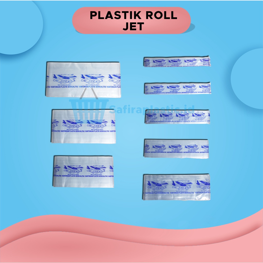 Jual (Lebar 11cm) Plastik PP Bening Roll Jet Plastik Kripik Plastik ...