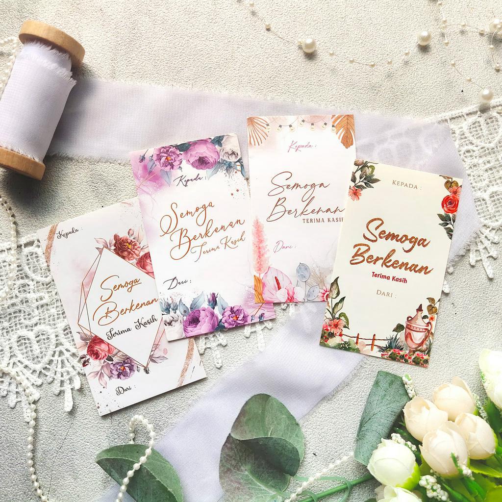 Jual Sticker Stiker Semoga Berkenan Terima Kasih | Shopee Indonesia