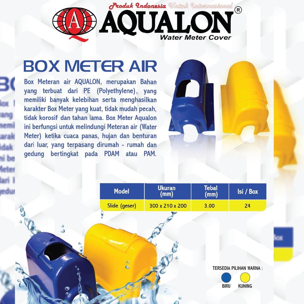 Jual Motif Terkini.. TUTUP BOX METERAN AIR / BOX WATER METER COVER PDAM ...