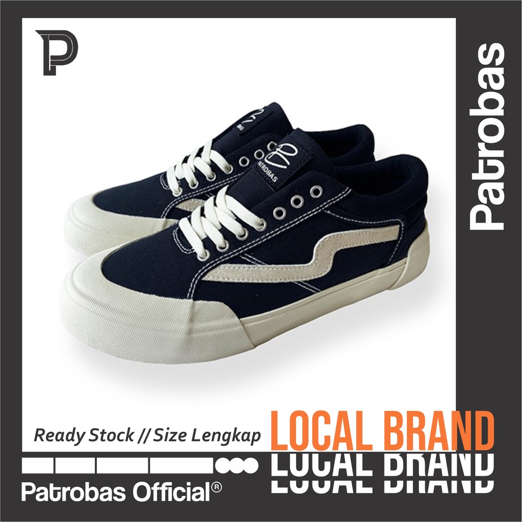 Jual Patrobas Cloud Low Black/White | Shopee Indonesia
