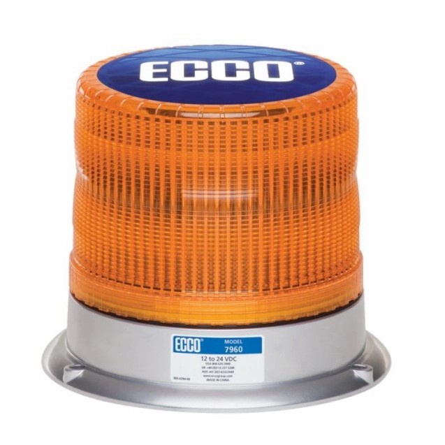 Jual Ecco 7960 LED Strobe Beacon LED Heavy Duty 12 - 24 VDC Amber ...