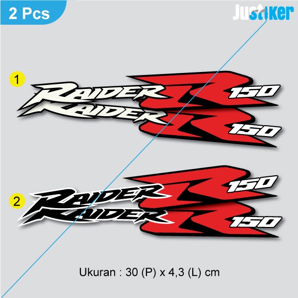 Jual Sticker Raider R150, Suzuki Raider R150, Suzuki Satria FU, Raider ...