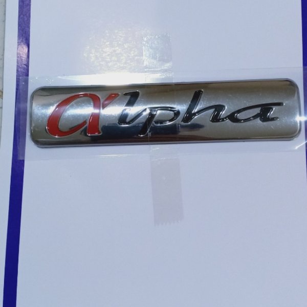 Jual Emblem ALPHA Suxuki XL7 | Shopee Indonesia