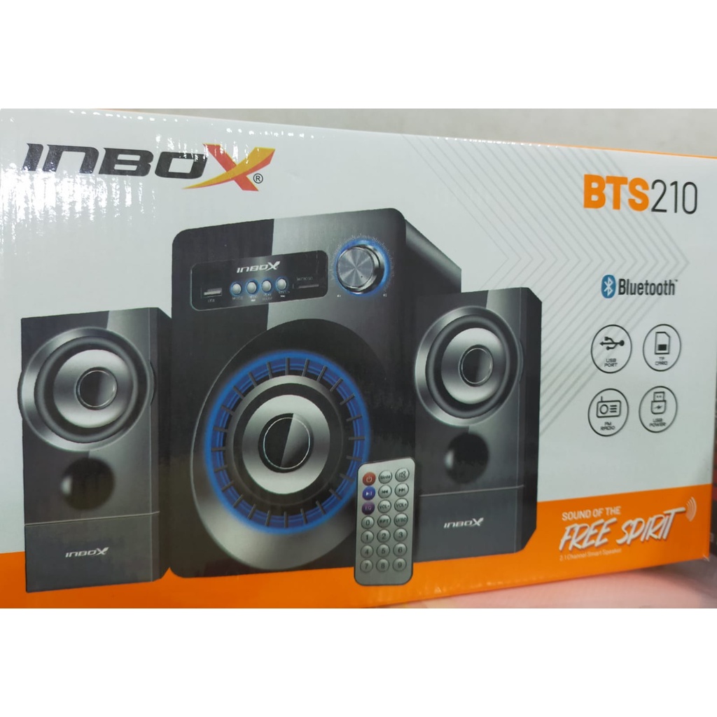 Jual INBOX SPEAKER BTS210 / BTS 210 Bluetooth USB Radio TF Card | Shopee Indonesia